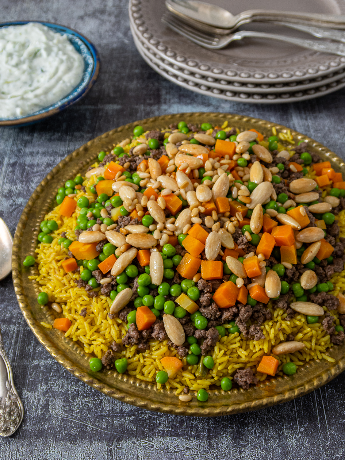 Kryddigt ris från Mellanöstern - Zeinas Kitchen