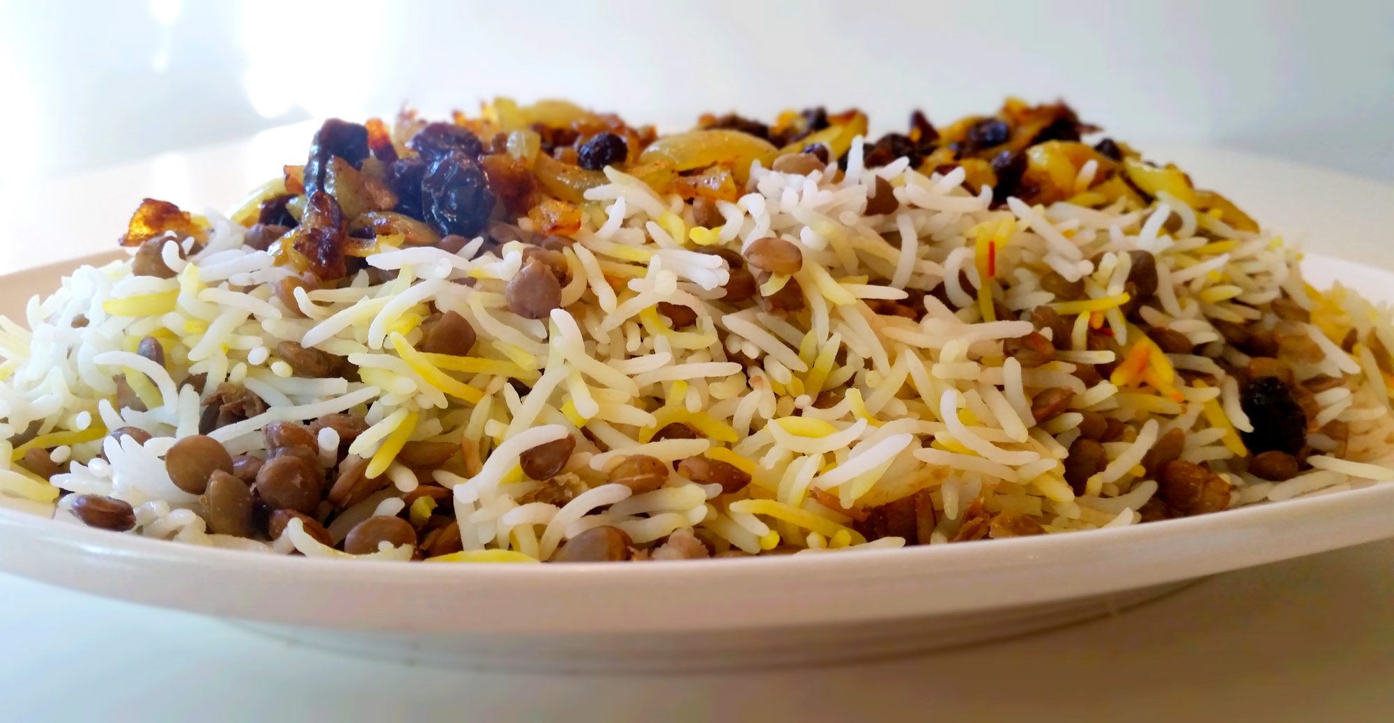 Adas Polo- Persiskt ris med gröna linser - ZEINAS KITCHEN