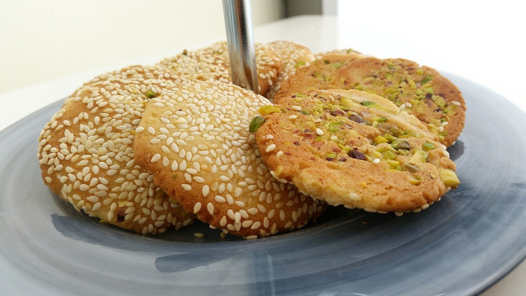 Barazek- Sesamkakor - Zeinas Kitchen