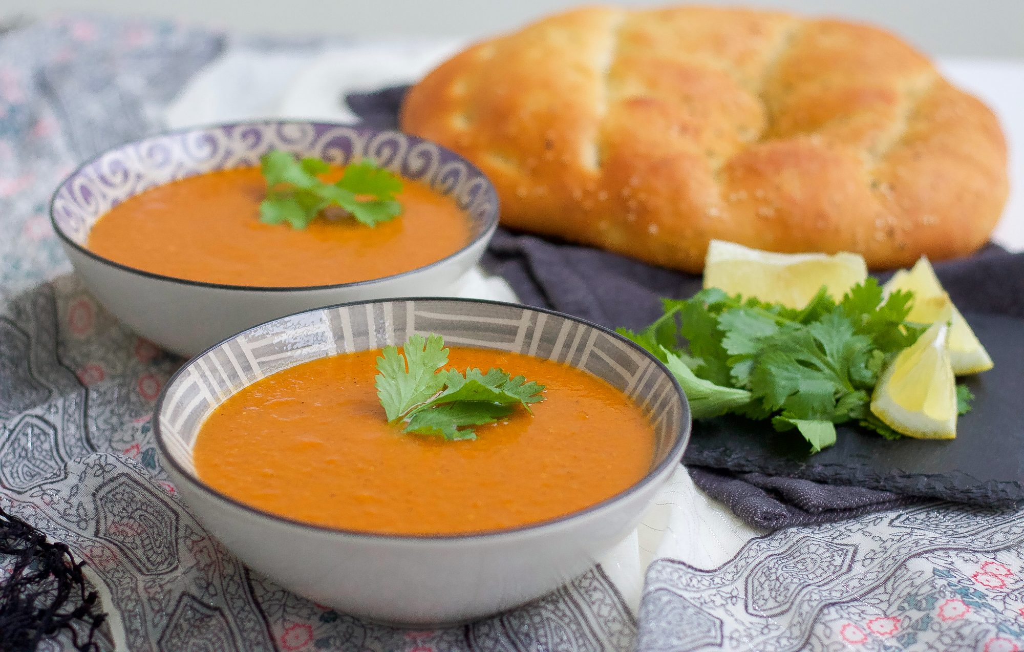 Marockansk linssoppa med morötter- Vegansk - ZEINAS KITCHEN