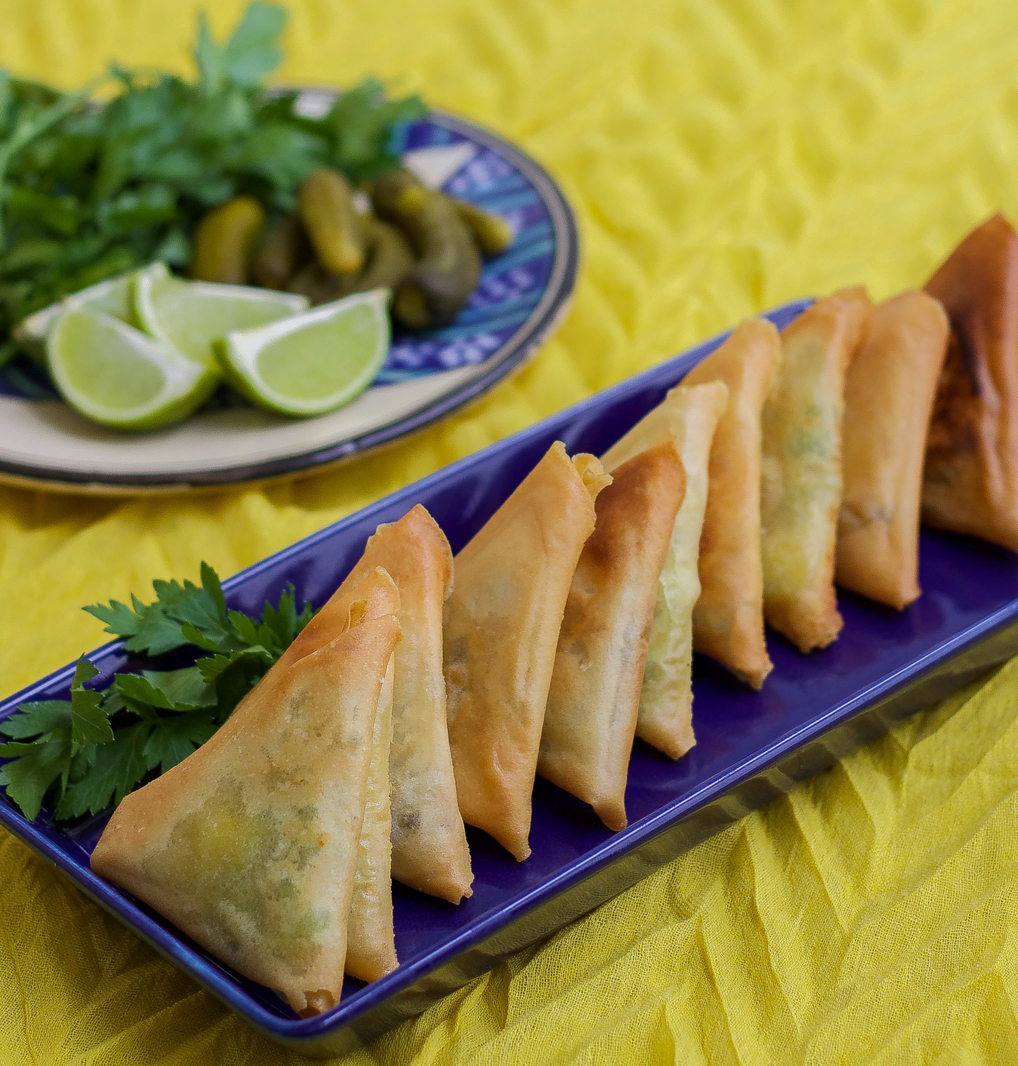 Samosa- Två olika fyllningar - ZEINAS KITCHEN
