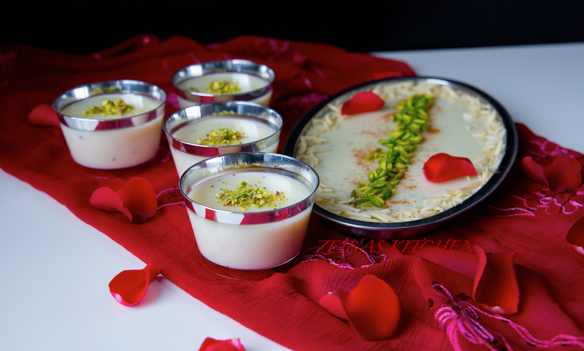 Firni- Afghansk pudding - ZEINAS KITCHEN