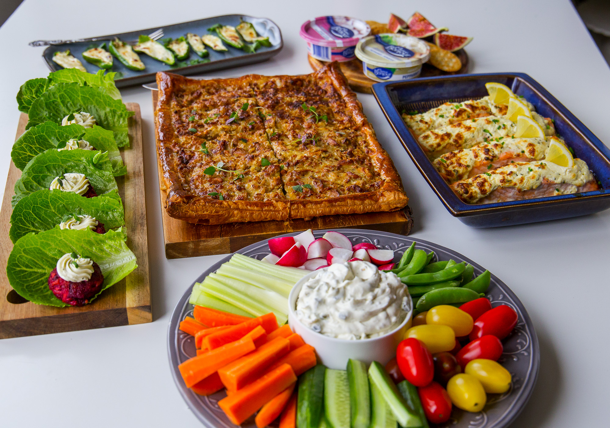 Lyxig och enkel plockmat med Crème Bonjour - ZEINAS KITCHEN