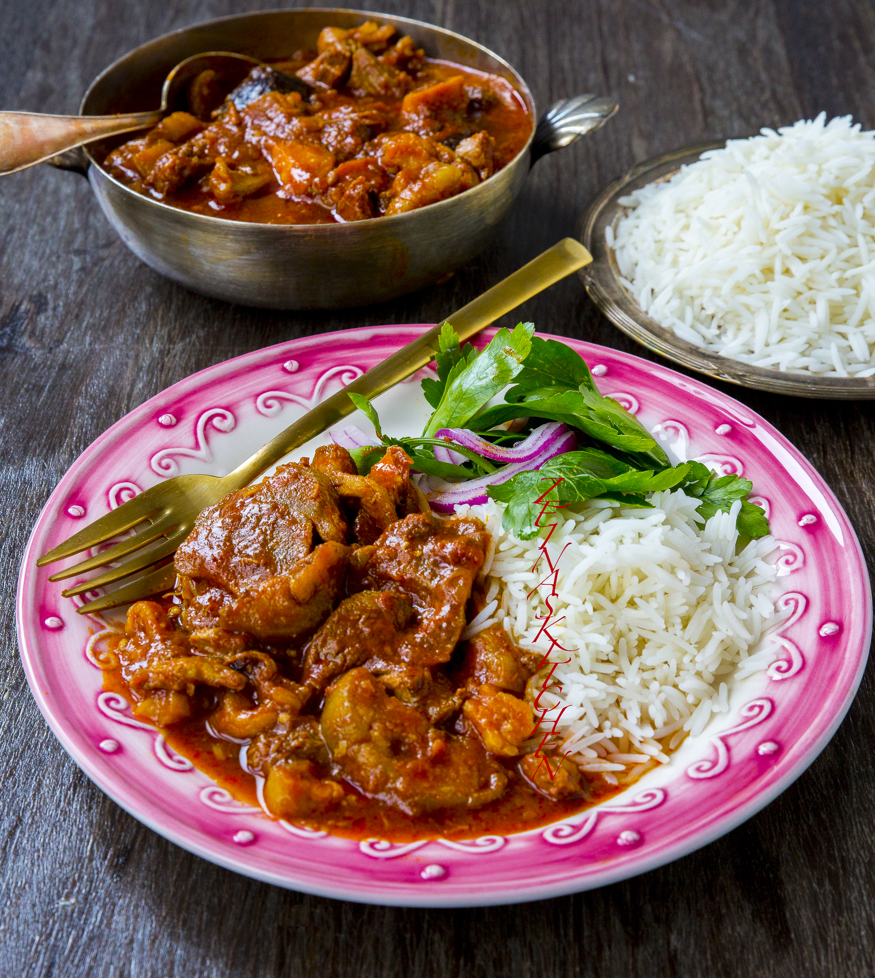 Khoresht bademjan- Persisk gryta med aubergine - ZEINAS KITCHEN