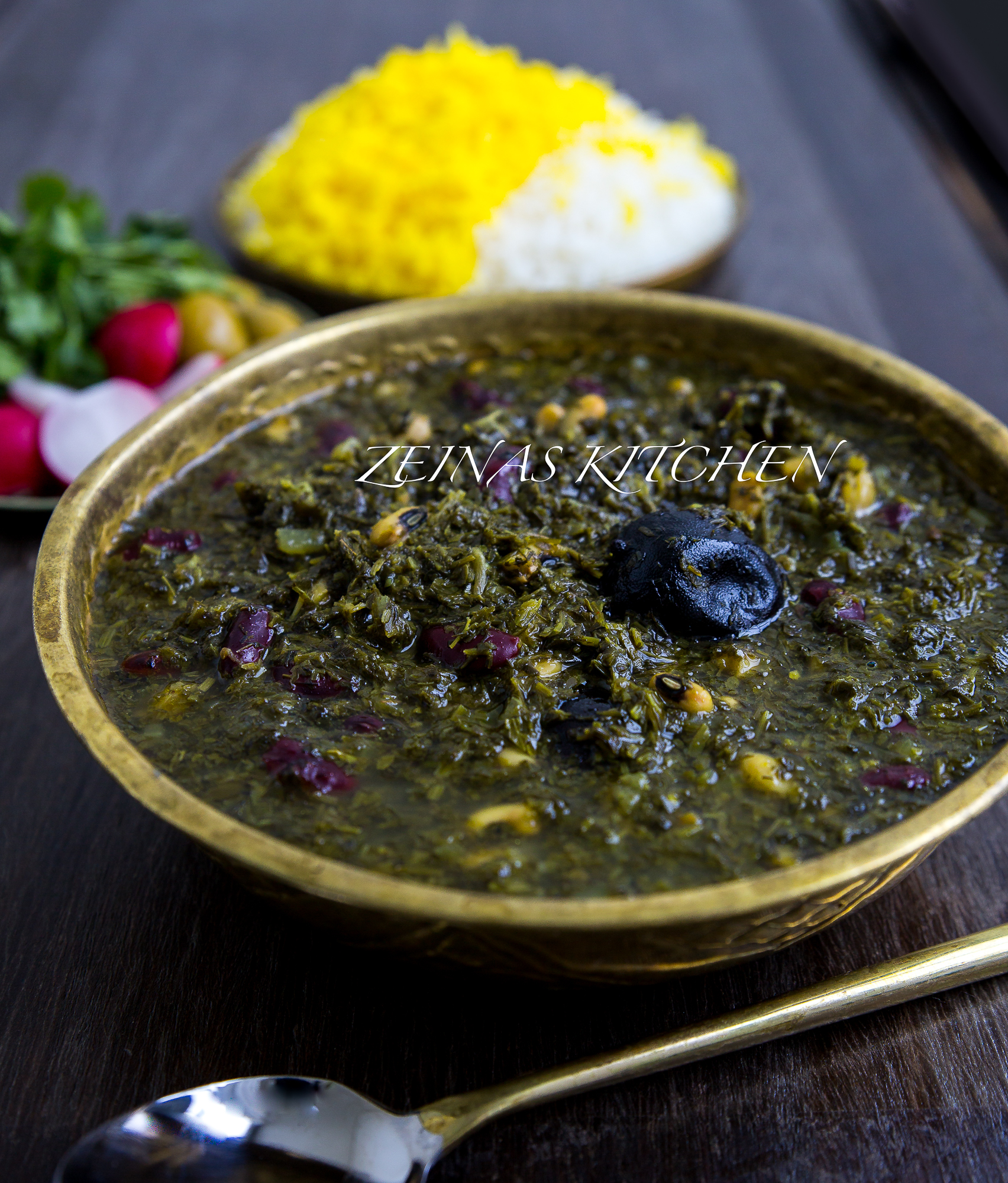 Vegansk ghorme sabzi - ZEINAS KITCHEN