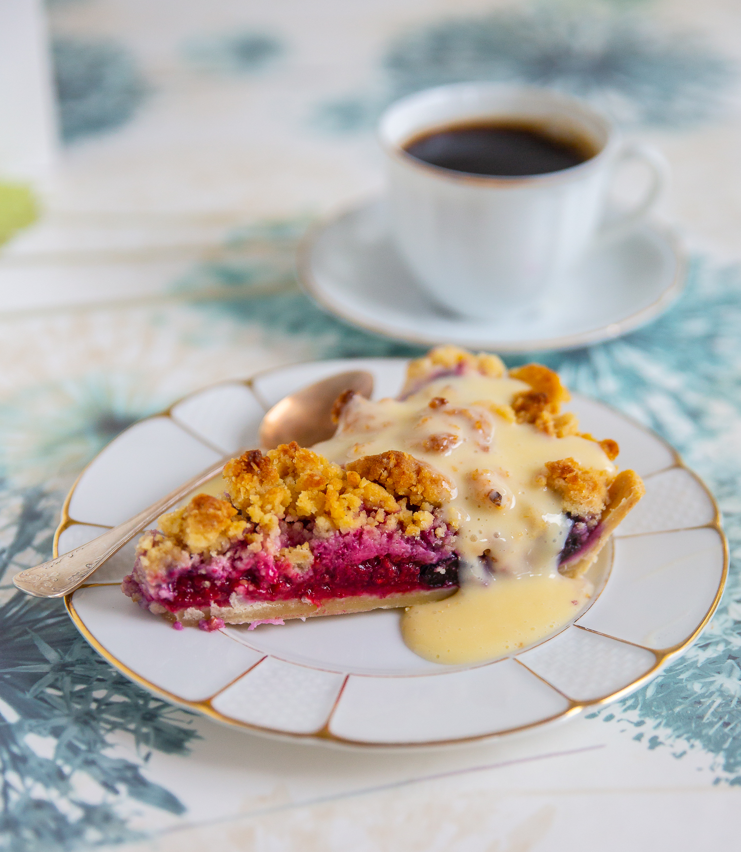 Hallonpaj med blåbär - ZEINAS KITCHEN