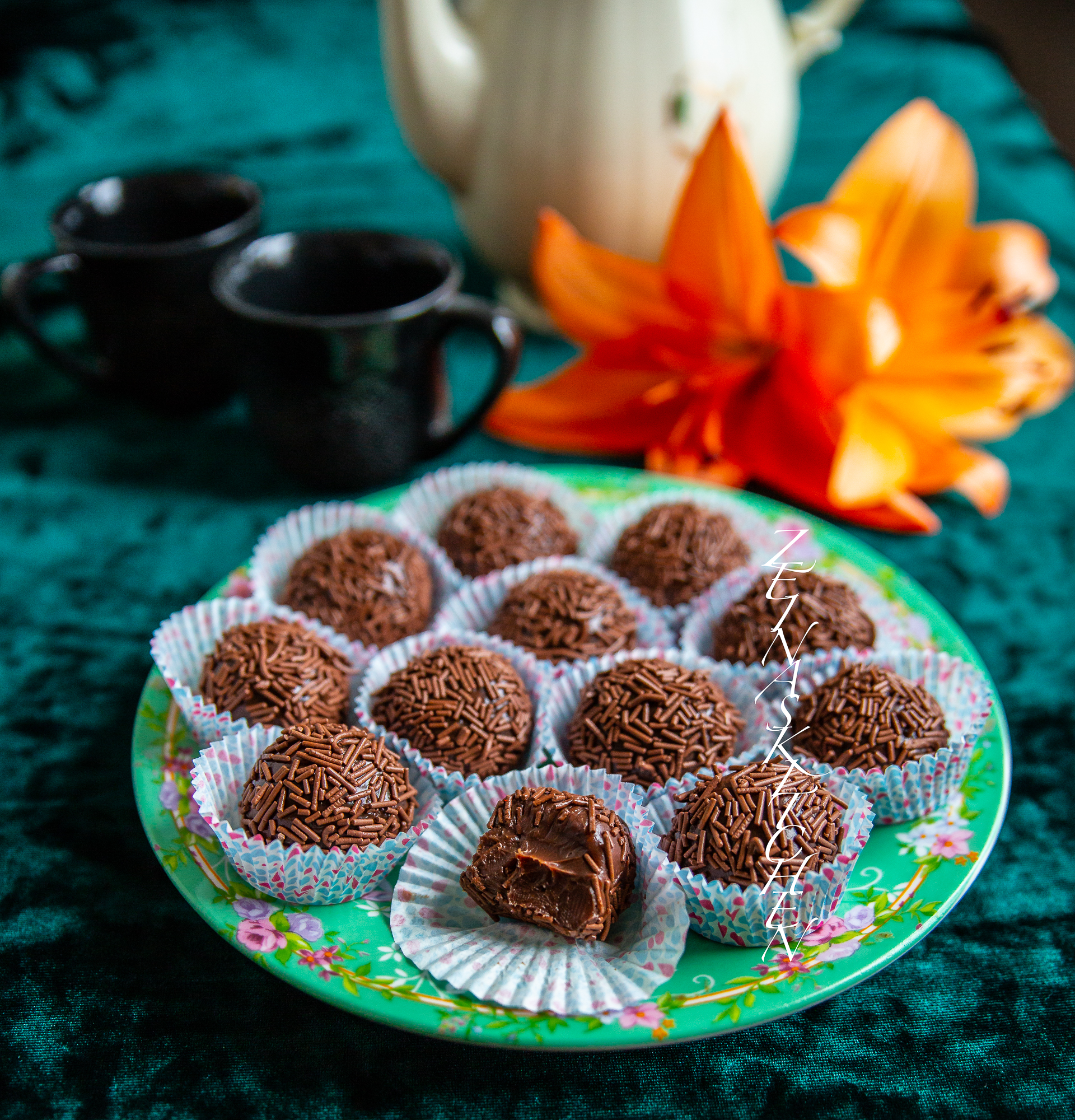 Brigadeiros- Brasilianska chokladtryfflar - ZEINAS KITCHEN