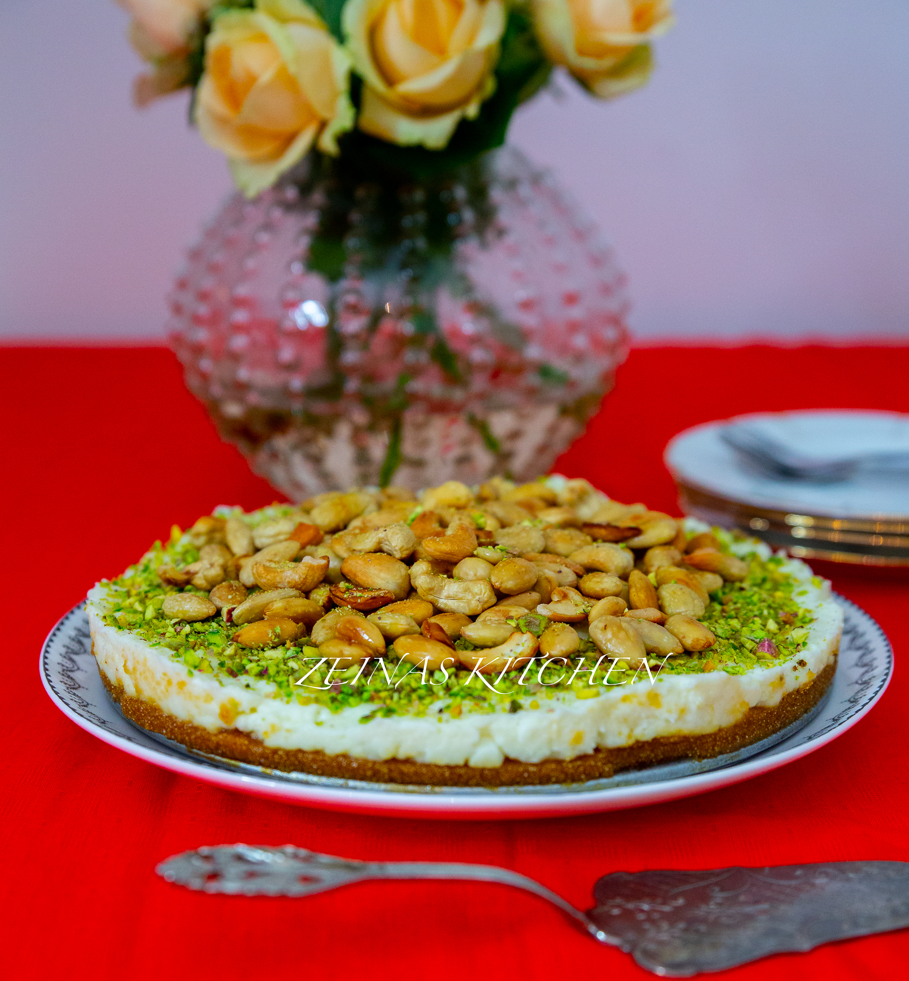 Mafroukeh- Mannagrynskaka med ashta - ZEINAS KITCHEN