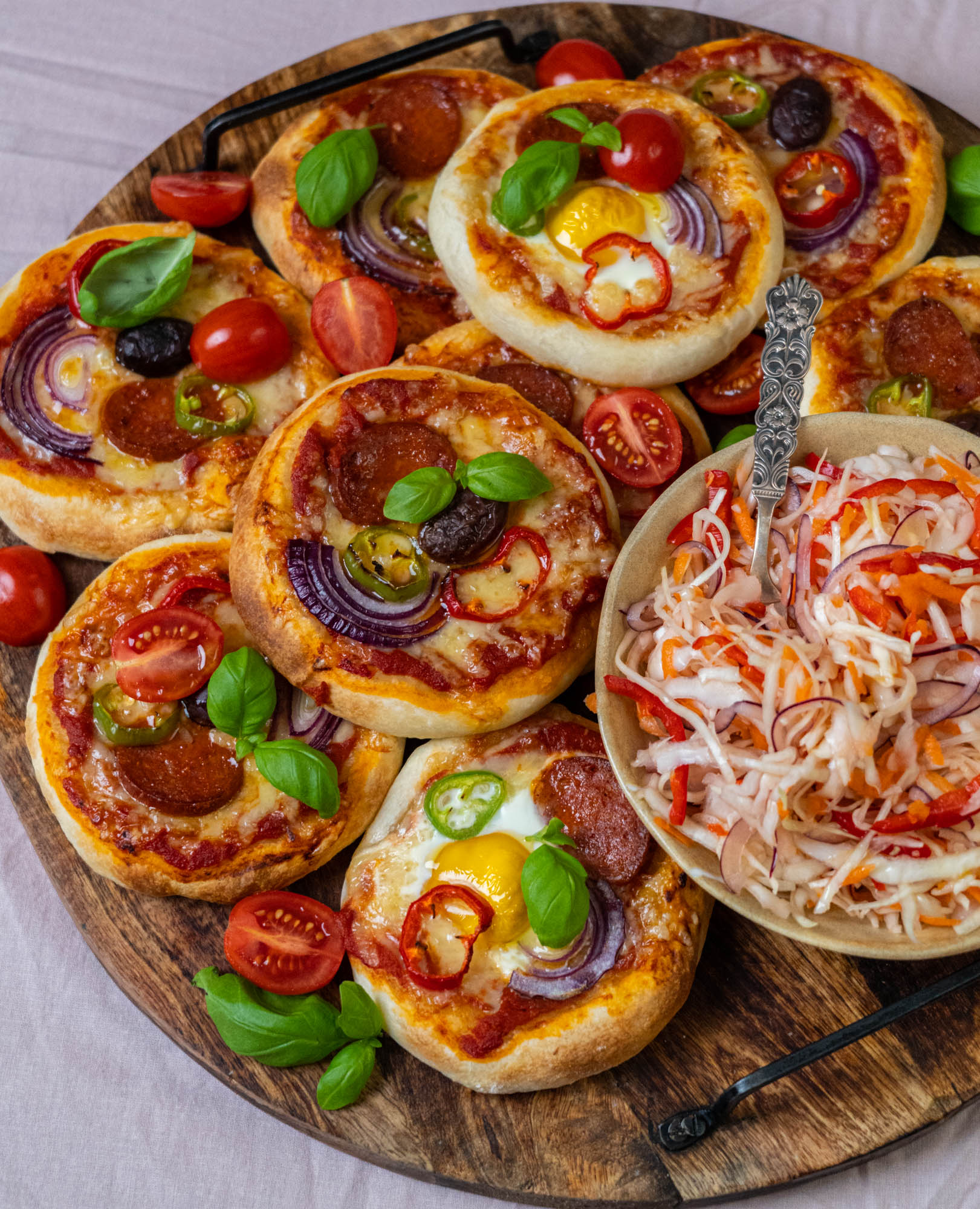 Minipizzor - Zeinas Kitchen