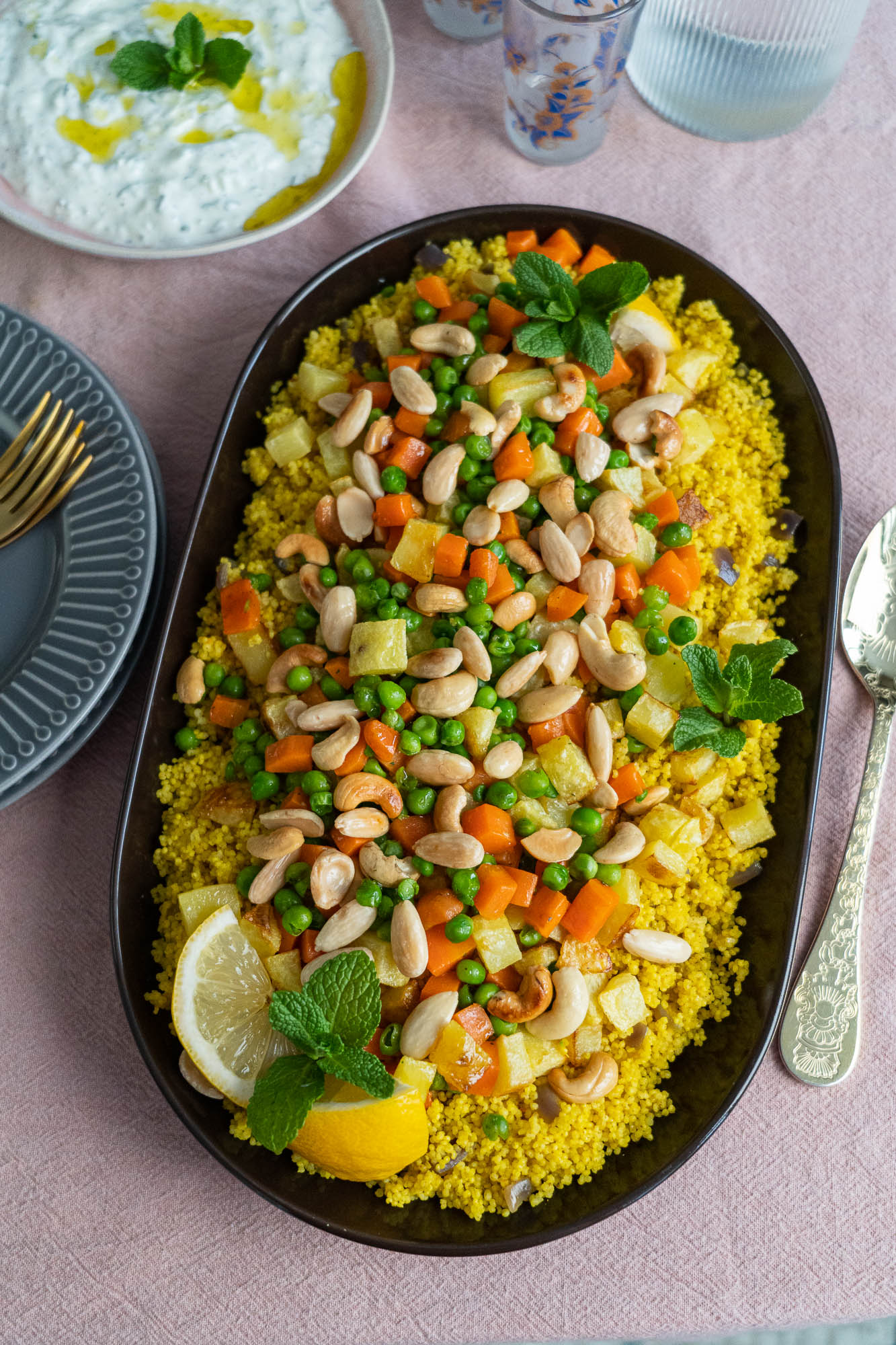 Biryani med hirs - Zeinas Kitchen