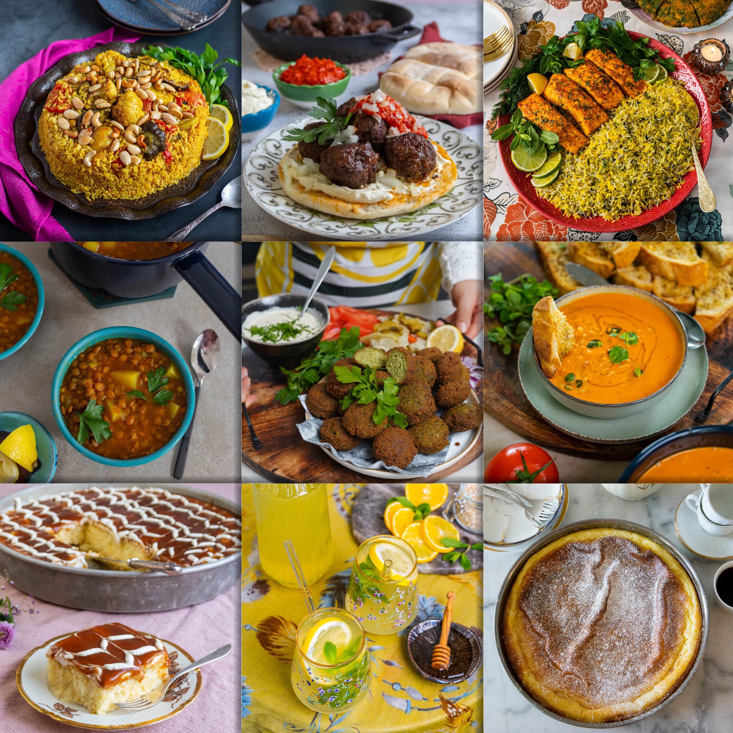 Ramadanmeny v 3- Mest vegetariskt - Zeinas Kitchen